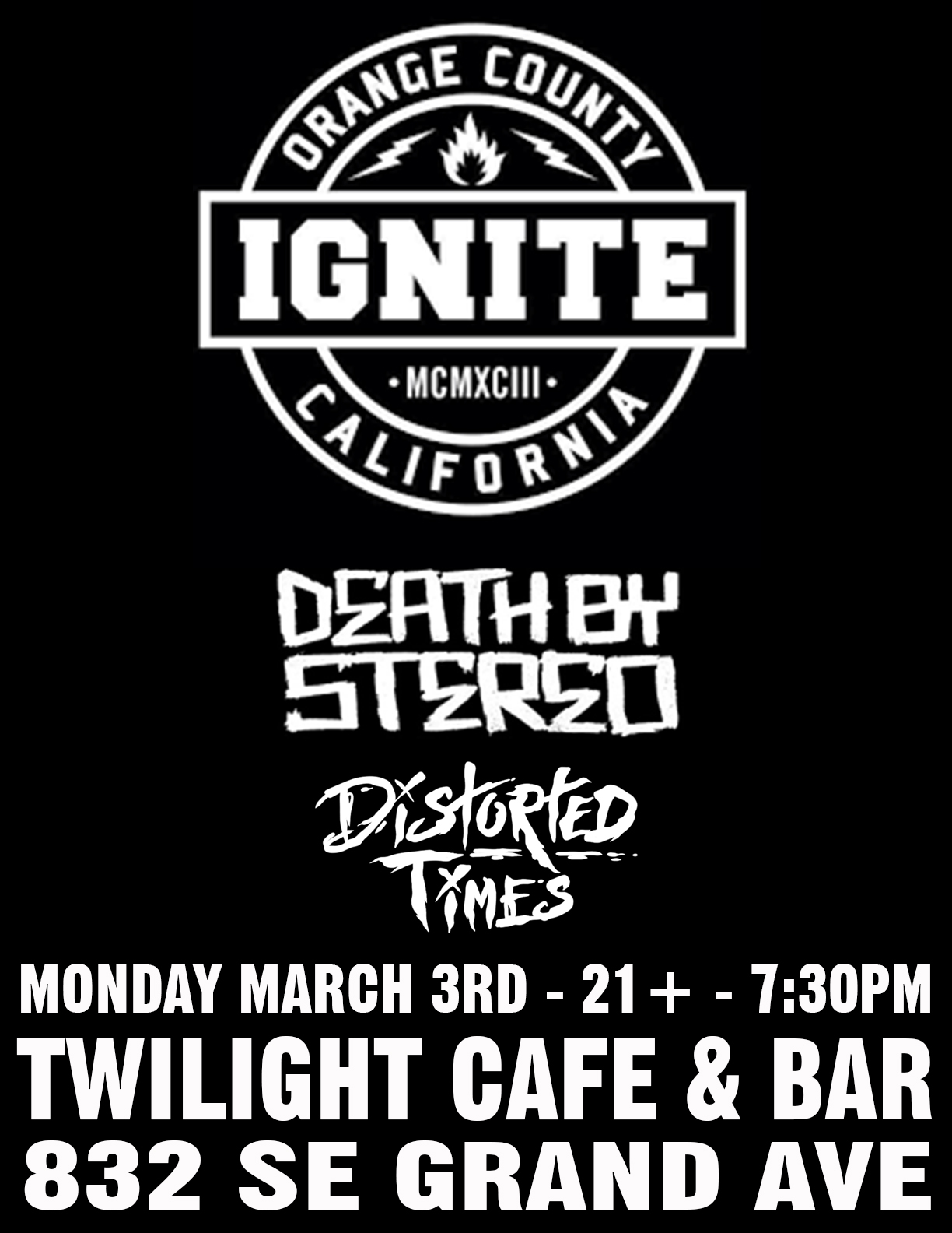 Distorted Times – Portland Punk Rock